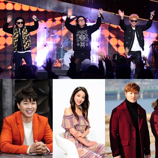 'SBS 연예대상' DJ DOC, 정재용 결혼 후 첫 완전체 출격 'MC와 스페셜 무대'