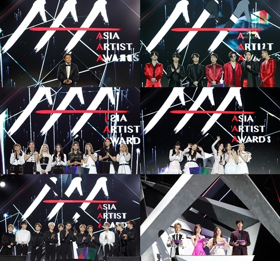 '2019 AAA' 장동건·GOT7·트와이스·레드벨벳·세븐틴 대상 '3만 관객 호흡'