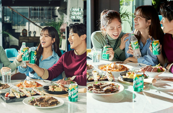 '먹잘알 요정' 혜리와 함께한 스프라이트 캠페인 촬영장 대공개