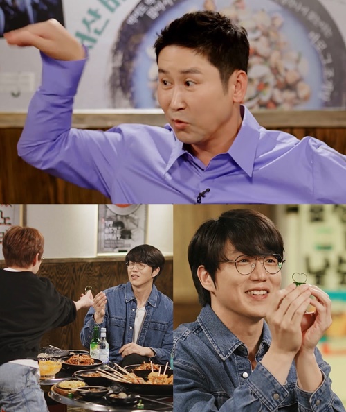 '신과 함께' 시우민, 성시경에 하트 선물?…신동엽vs이용진, 파워 댄스 배틀