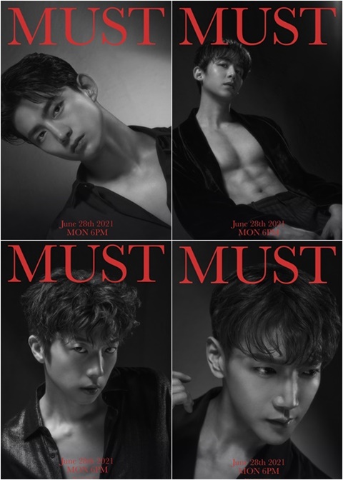 2PM, 6인6색 '으른 섹시' 매력...'MUST' 트레일러 포스터