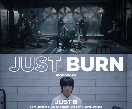 JUST B(저스트비), SF영화 분위기...'JUST BURN' 트레일러 공개