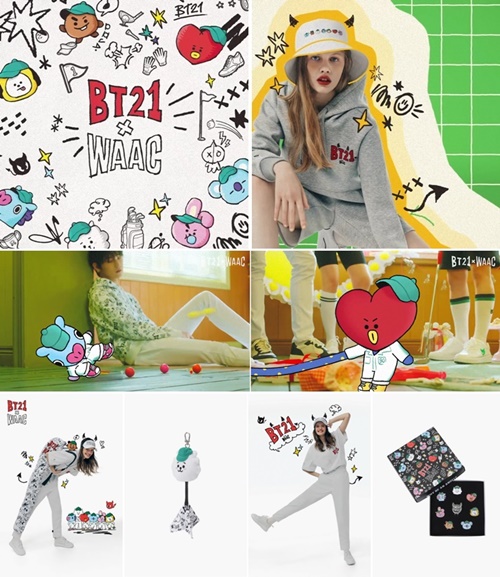 BT21X왁, MZ세대 골퍼 취향저격 인기몰이