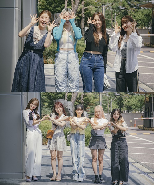 '놀면 뭐하니' WSG워너비(가야G, 4FIRE, 오아시소) ‘음중’ 출근길 사진 공개