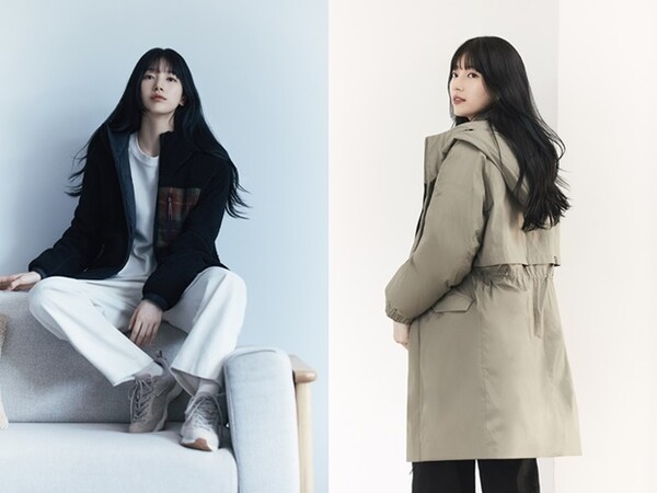 수지, K2 22FW 화보 공개...자유감성 아우터 제안