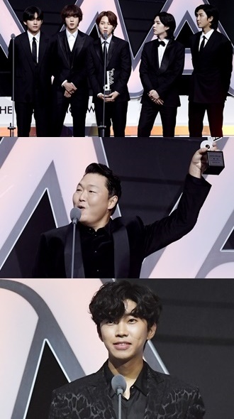 방탄소년단, ‘2022 TMA’ 5년연속 대상...임영웅 5관왕‧NCT드림 4관왕