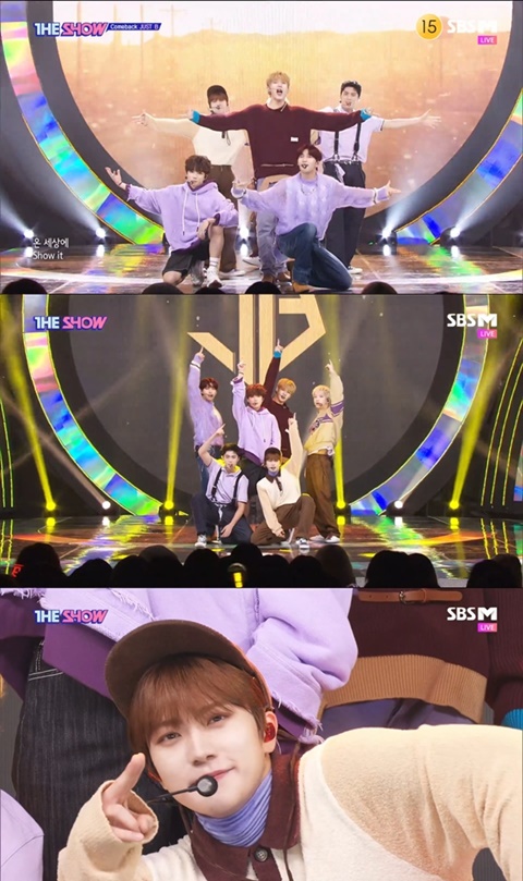 ‘더쇼’ 저스트비, 수화→프리허그 퍼포먼스! 평등 메시지 눈길