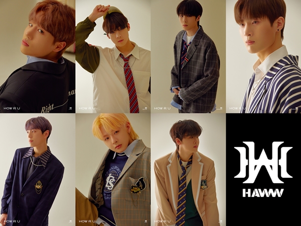 HAWW(하우), 세련 무드 담긴 'HOW R U’ 첫 콘셉트 포토 공개