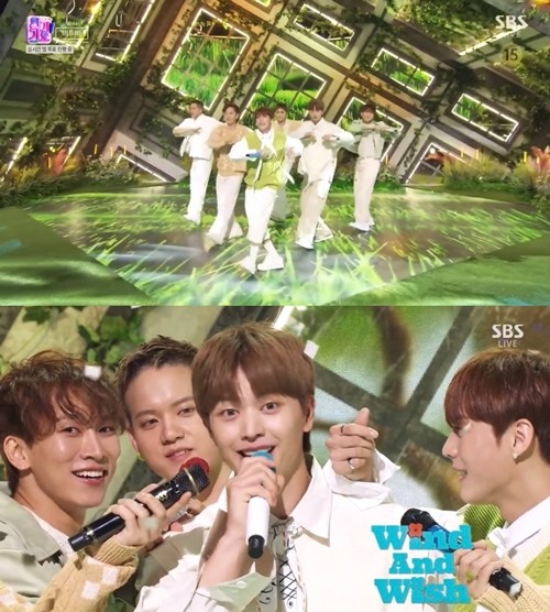 비투비, '나의 바람' 첫 컴백 무대 선사! "인간 네잎클러버, 행운의 마스코트"