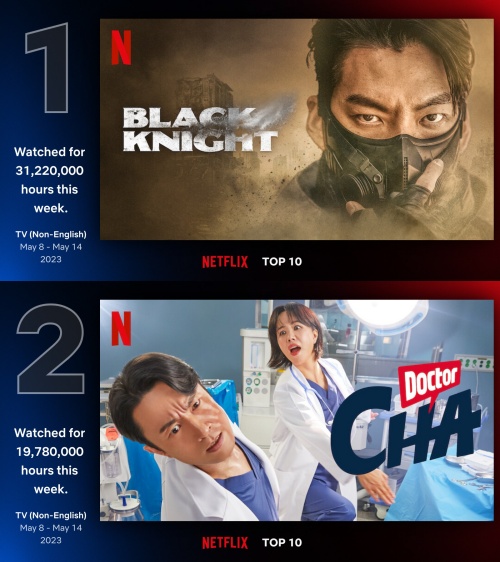 ‘택배기사’·‘닥터 차정숙’, 넷플릭스 글로벌 TOP10 나란히