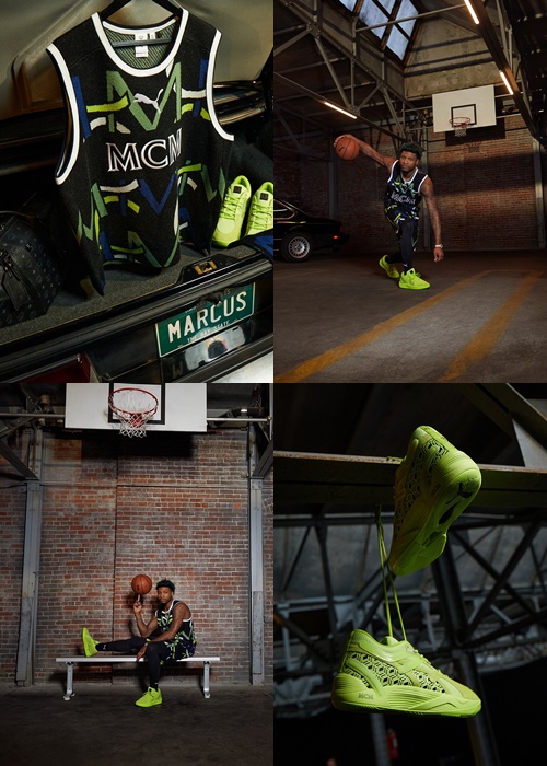 MCM, NBA 스타 마커스와 함께한 푸마 컬렉션 공개