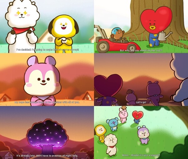 BT21, ‘Hope in Love’ 완전체 재결합→엉뚱美 발산
