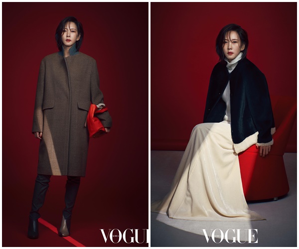김남주 아우라 여신자태 고혹美 겨울화보 공개