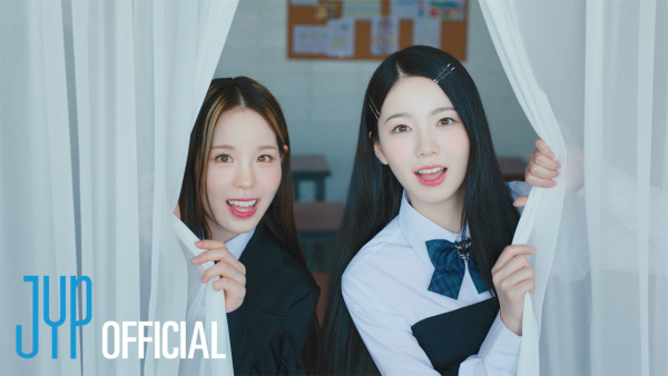 스키즈 필릭스, 니쥬 ‘HEARTRIS' MV 특별출연…JYP 우정