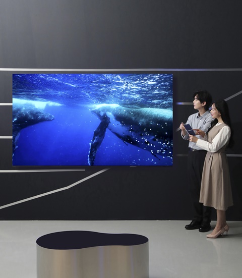 삼성 Neo QLED 8K로 경이로운 '고래의 세계' 만난다