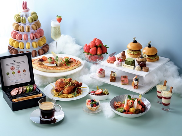 인터컨티넨탈 호텔, 딸기 테마 파인다이닝 코스→디저트 뷔페