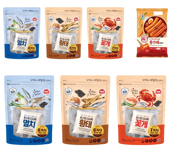 사조대림, 감칠맛 훅~‘The 깊은 로스팅 다시팩’ 3종 출시