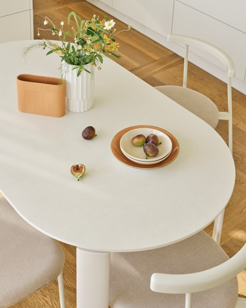 한샘, 포세린 세라믹 식탁 ‘라모 스틸’ 출시