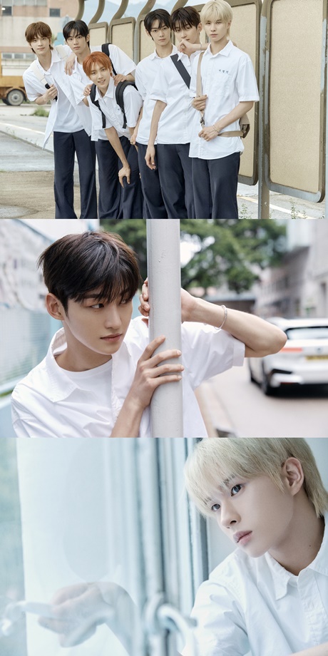 TWS(투어스), 선공개곡 ‘hey! hey!’ 청량끝판왕 포토 공개