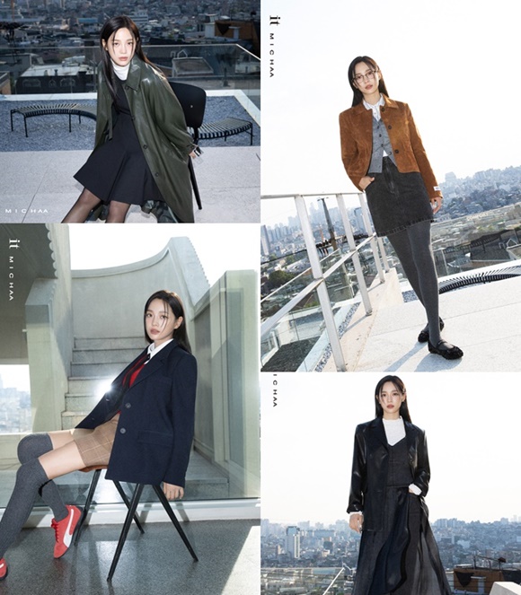 ‘가을 여신’ 김세정, 잇미샤 24FALL 3차 캠페인 공개