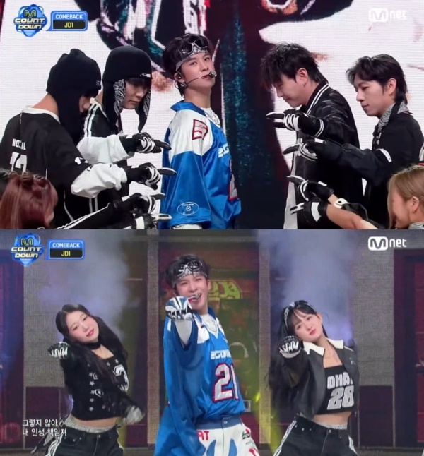 JD1, ‘엠카’ 성공적 컴백 무대…90년대 입은 정동원