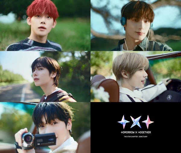 TXT, 'Over The Moon' MV 추가 공개...'Our Sanctuary' 버전