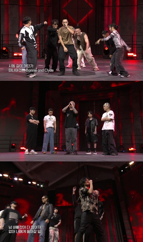 '랩:퍼블릭' 루피 2블록 VS 쿤디판다 5블록 VS 가오가이 6블록 데스매치