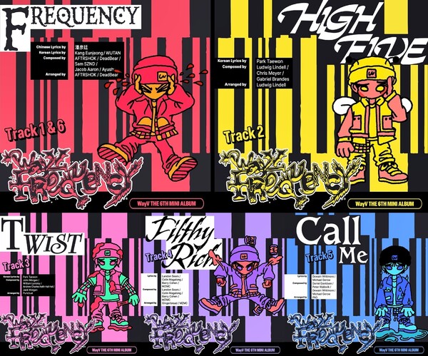 WayV 'FREQUENCY' 5인 5색 캐릭터 하이라이트 클립