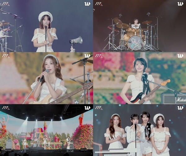 걸밴드 QWER, 'AAA 2024' 신인상…"진심 다해 노래할게요"