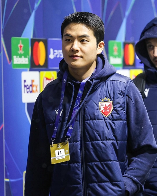 '설영우 71분' 즈베즈다, 에인트호번에 2-3 패...UCL 16강 불발