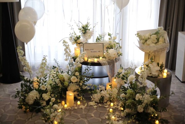 케이크·칵테일·디너 코스, 밸런타인 로맨틱 무드 호텔 프로모션