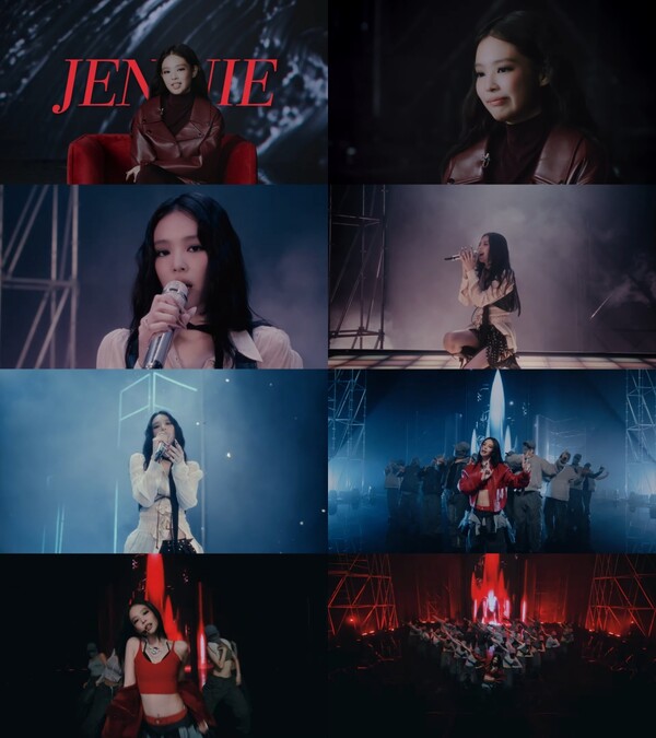 제니, 빌보드 아이코닉 스테이지 첫 주인공...‘like JENNIE’ ‘Handlebars’ 무대
