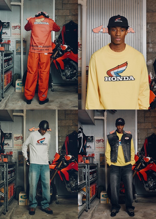 PHYPS, 혼다 모터사이클 어패럴 25SS 아카이브 컬렉션 출시