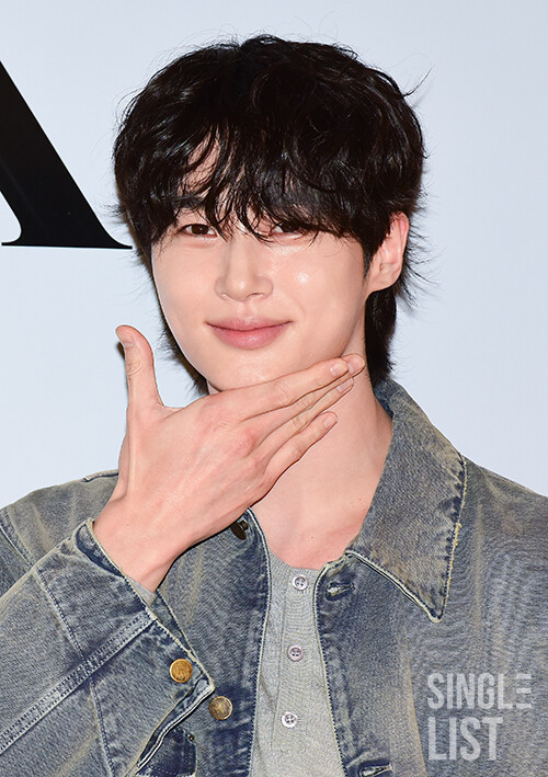 [포토] 변우석, 선재의 설렘지수 100%...'애교 3종 세트'