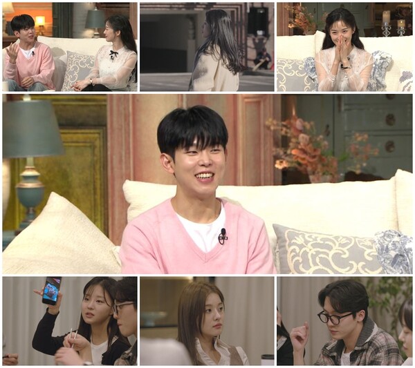 '하트페어링' 수아, 지민과 데이트 후 네컷사진 공개..."제연에 혼돈의 카오스"