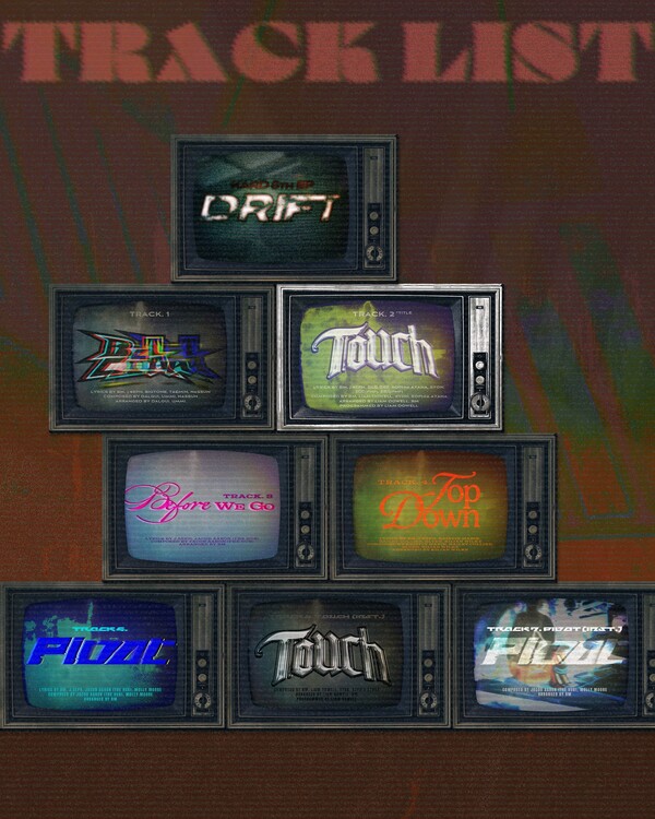 KARD 'DRIFT' 트랙리스트...타이틀곡 'Touch' 포함 총 7곡