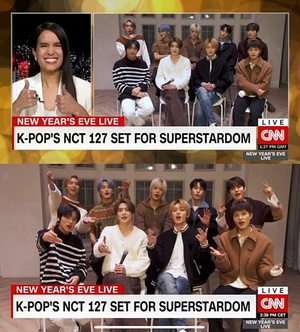 NCT 127, 美CNN ‘뉴 이어스 이브 라이브’ 출연..."가장 핫한 K팝 그룹"