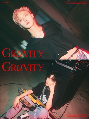 원위, 첫 영어앨범 'GRAVITY' 개인티저 공개…치명적 다크섹시