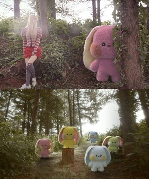 뉴진스, IPX와 상품 협업...라인프렌즈 팝업 오픈