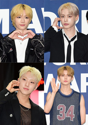 [포토] TXT 범규 vs 제베원 김지웅 vs 세븐틴 호시 vs TXT 연준, '금발의 왕자님'... 순정만화 남주는?