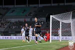 '백민규 결승골' 韓 U-19 대표팀, EOU컵 2차전서 아르헨에 1-0 승리