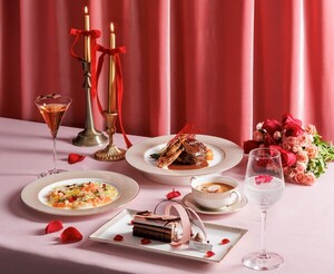 케이크·칵테일·디너 코스, 밸런타인 로맨틱 무드 호텔 프로모션